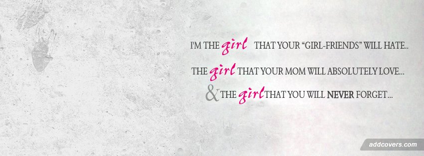 Girl Facebook Covers