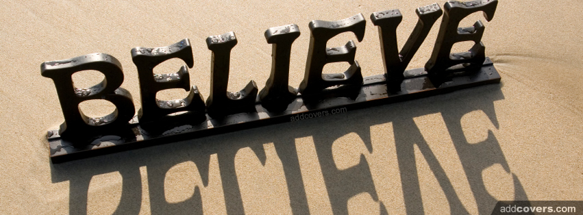 Believe Facebook Cover