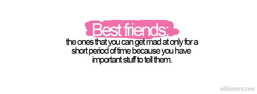 Cute Friendship Cover Photo For Facebook
