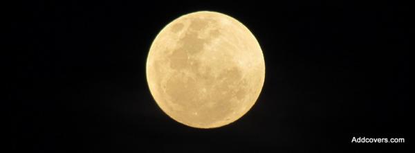 Full Moon Facebook Banner